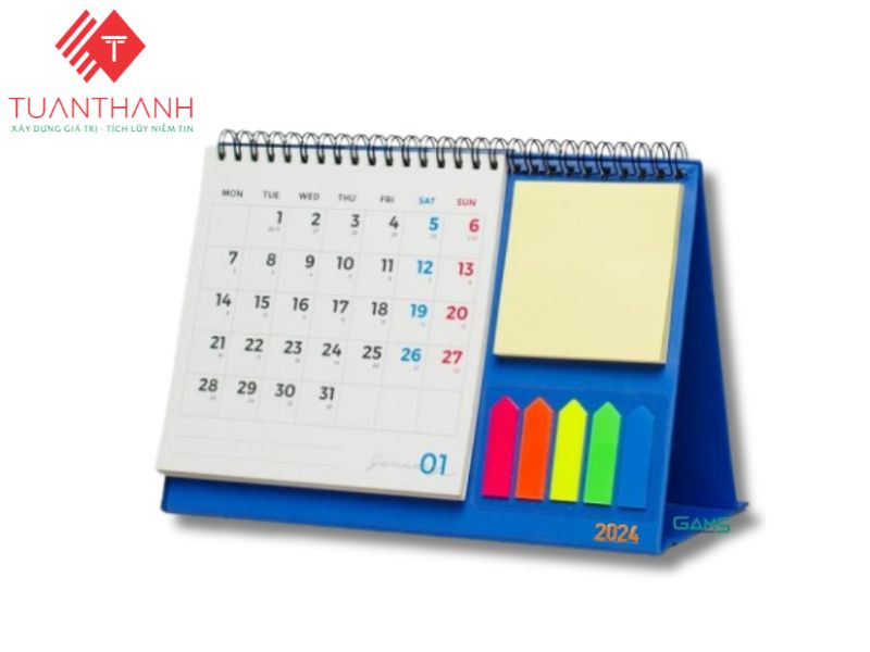 Cách làm lịch để bàn đơn giản tại nhà - In Tuấn Thành - Chất lượng tốt ...